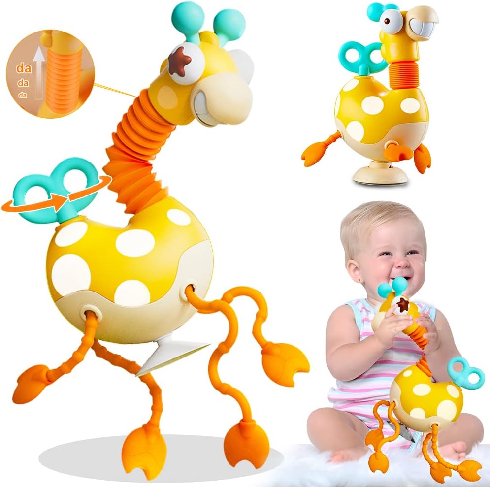 Montessori Silicone Sensory Giraffe – Avichic.co