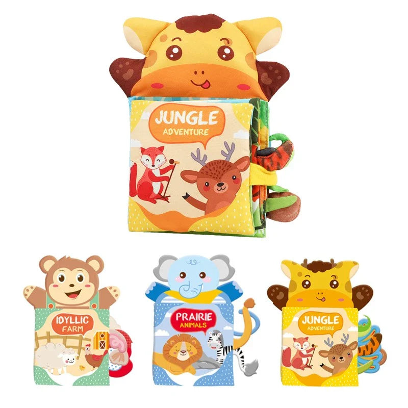 Hand Puppet Fabric Books (3 PACK) – Avichic.co