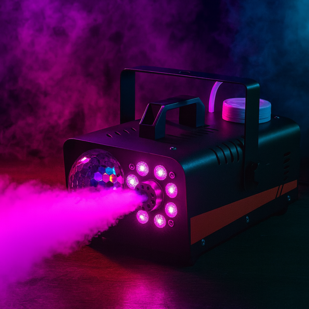 Halloween LED Fog Machine Remote Control Party Light Effect – Avichic.co