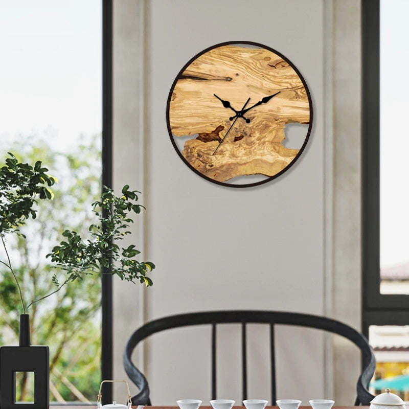 LumiVista – Stylish Transparent Wall Clock with Minimalist Design for ...