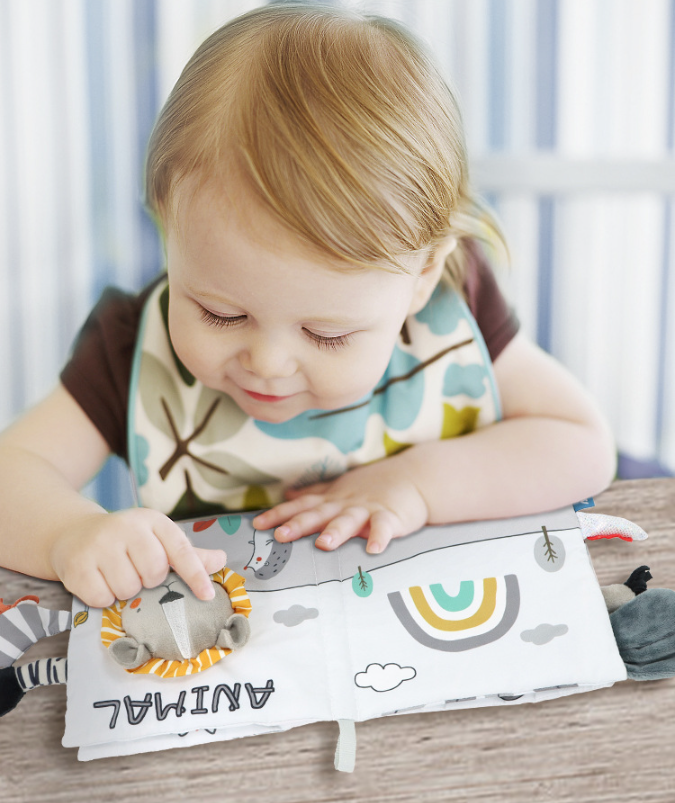 Montessori Sensory Cloth Book – Avichic.co