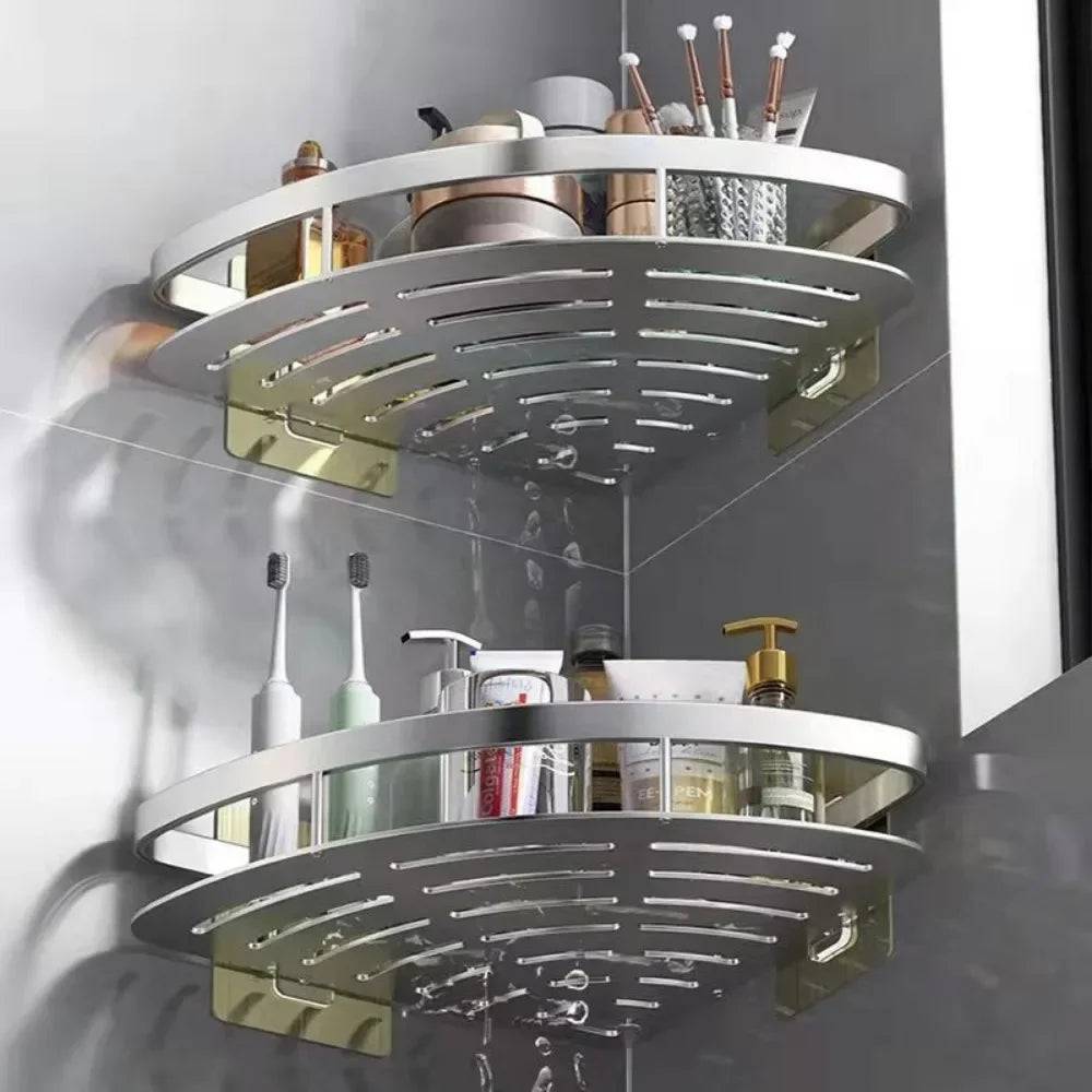 Sleek Corner Shampoo Rack – Avichic.co