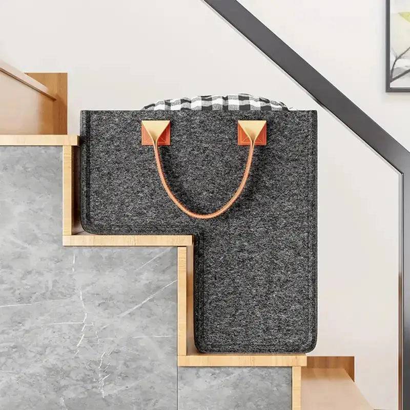 L-Shaped Stair Laundry Basket – Avichic.co
